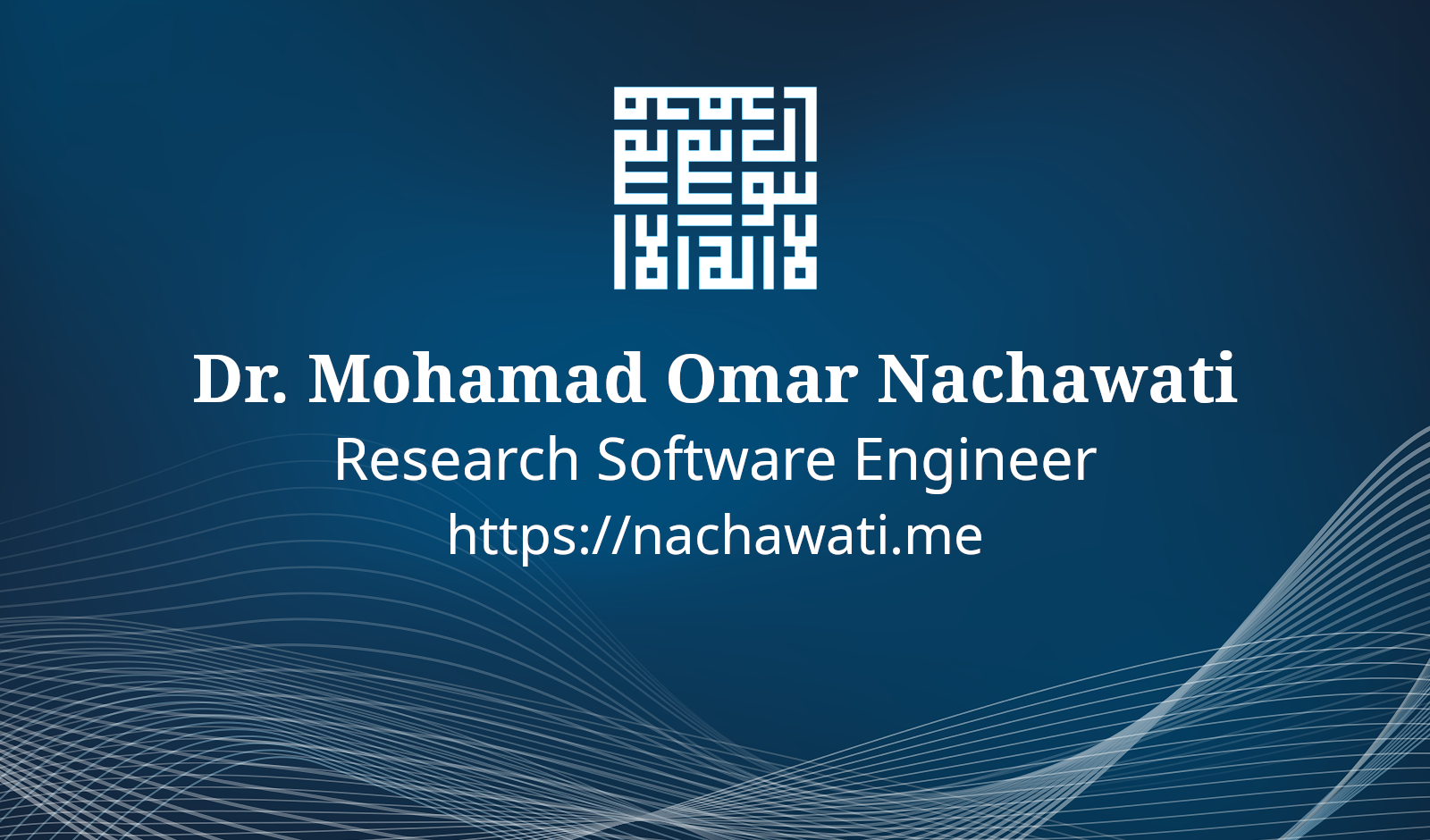 Dr. Mohamad Omar Nachawati